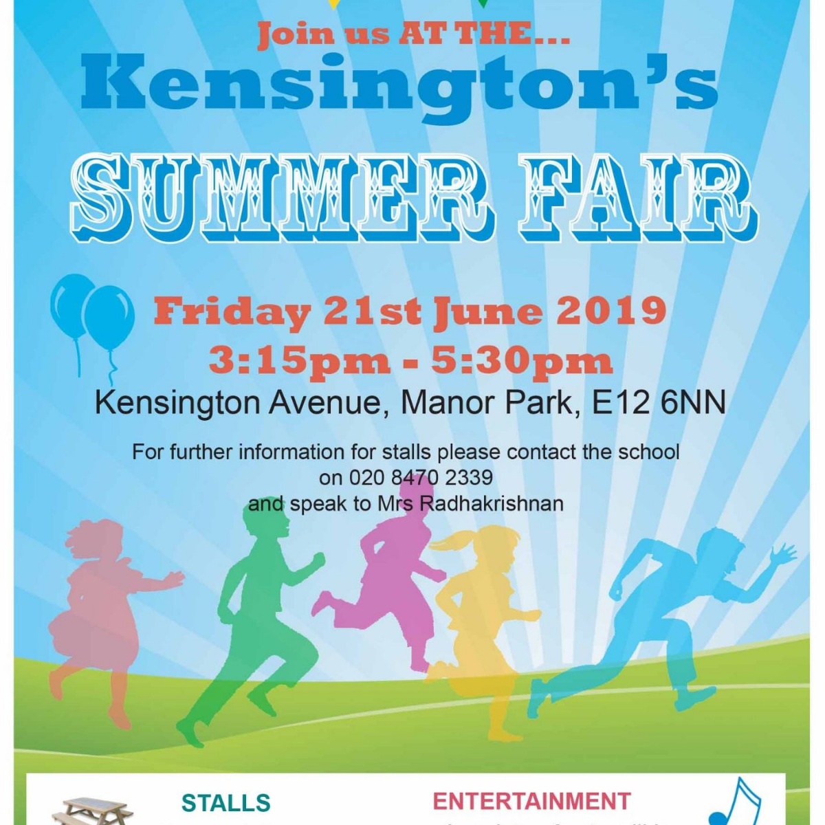 Kensington Primary School - Summer Fair 2019